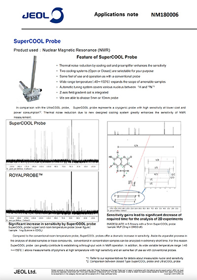 SuperCOOL Probe | JEOL Resources