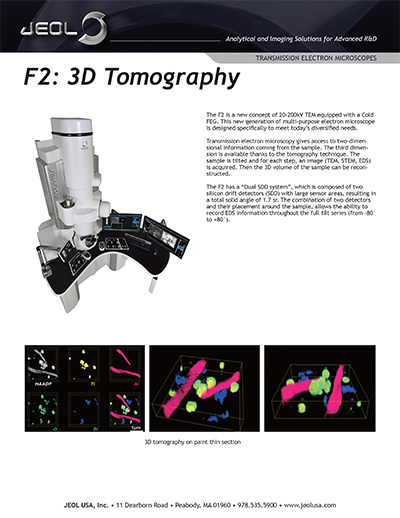 F2: 3D Tomography | JEOL Resources